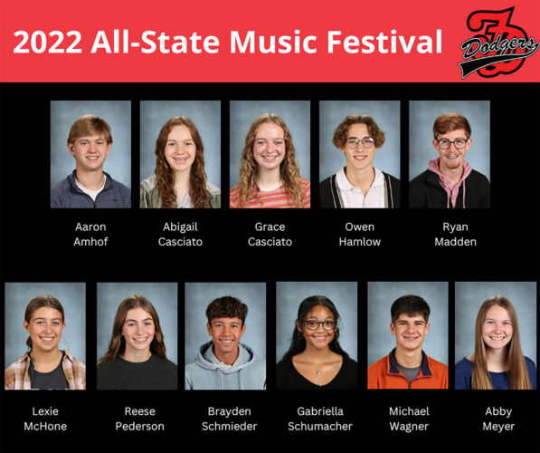 11 FDSH students selected for 2022 All-State Music Festival | News ...
